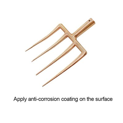 Manufacturer spark - free four prong hand tools 327mm Al-cu  use with long hand