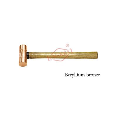 Hebei sikai non-sparking Hammer Sided Wooden Handle 450g Aluminum bronze