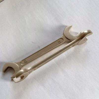 non sparking Wrench Double Open End hot sale  factory direct selling 21*23mm Aluminum bronze