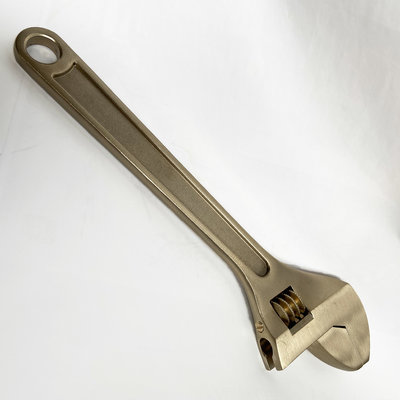 Non-spark explosion-proof adjustable wrench mass production Aluminum bronze 12"