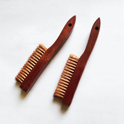 Factory hot sale non sparking Brush Shoe Handle safety manual tools Material brass 255mm