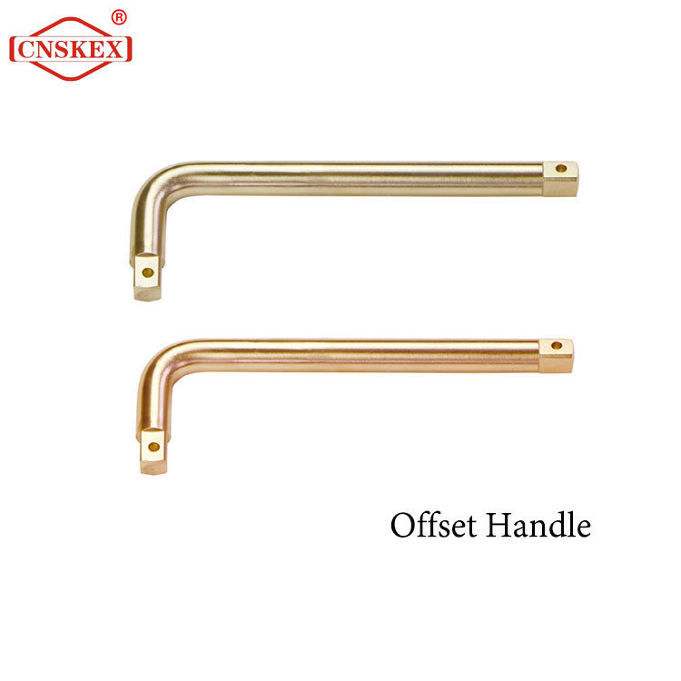 Non-spark flame-proof variable shank 3/8 "-1" aluminium bronze alloy length200-300mm