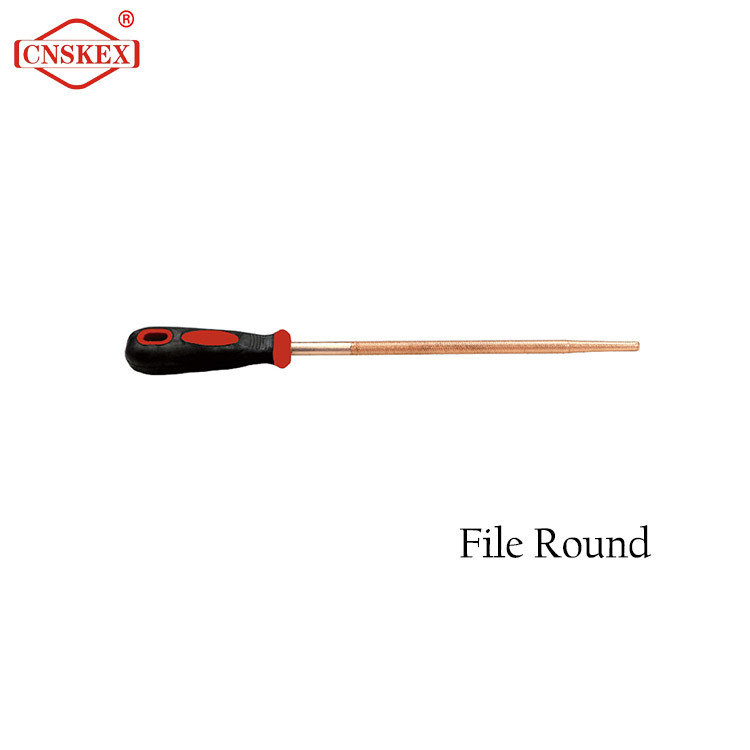 Factory hot selling spark - free explosion - proof round file length 6-14mm