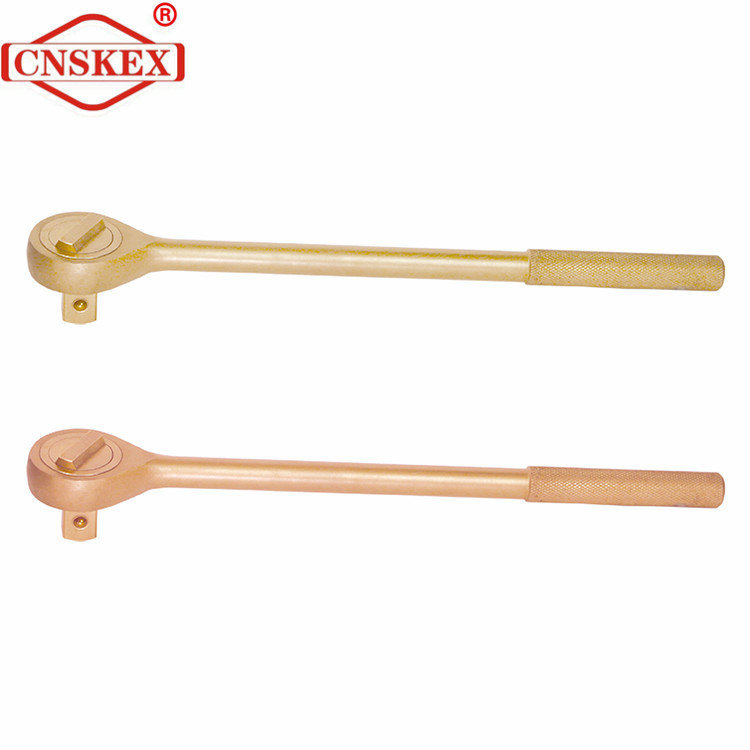 Non sparking anit-explosion Ratchet Wrench Safety hand tools 1/2"*250mm Aluminum bronze