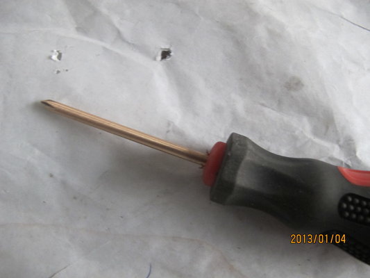 Hebei Sikai, Non-sparking Tools, Be-Cu Al-Cu Alloy, Hand Tools, Phillips Screwdriver