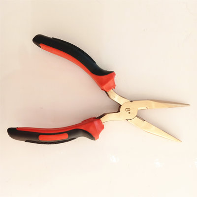 long nose pliers 8 inch non sparking tools beryllium copper tools