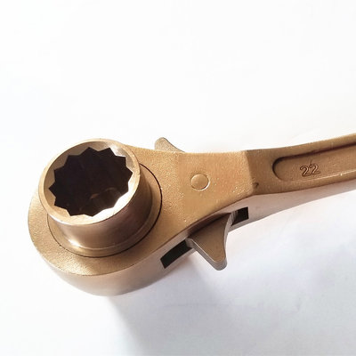 hand tools non spark aluminum bronze alloy ring ratchet wrench