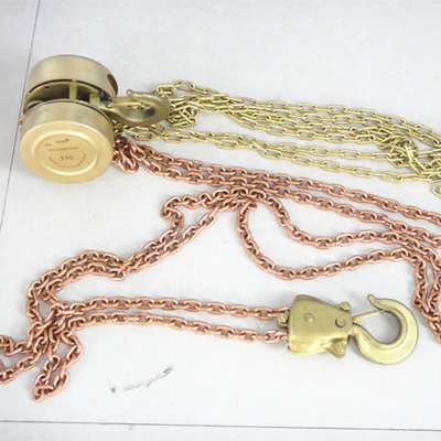 non sparking hand tools aluminum bronze alloy chain block