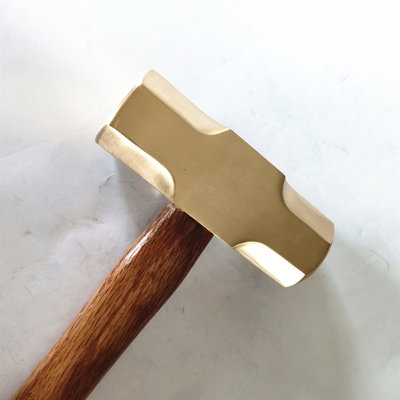 wooden handle sledge hammer aluminum bronze spark proof hand tools