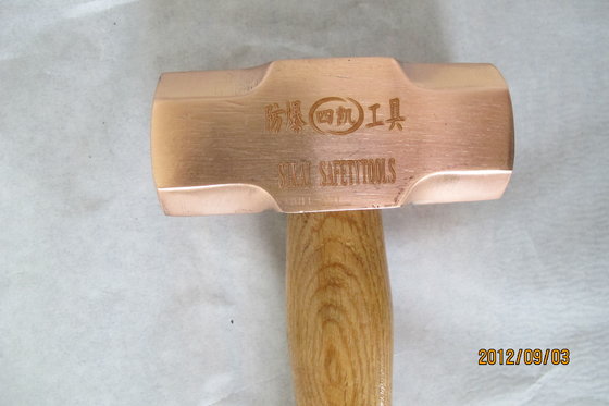 non sparking tools wood handle 2lbs sledge hammer copper hammer