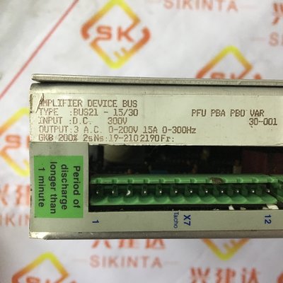 FAGOR BUS21-15/30  servo drive uesd in good condition tested OK