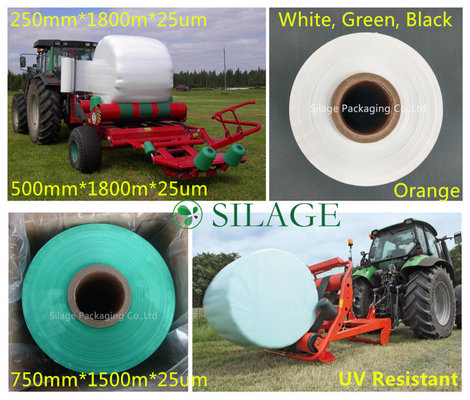 Blown White Silage Wrapping Film for Japan