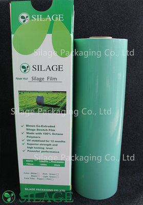 Green Color Silage Film Exporting England 750mm