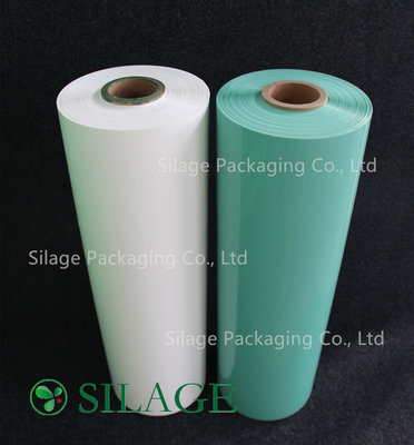 Green Color 750mm*25um Blown Silage Film for Denmark Farm