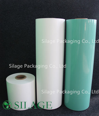White 750mm*1500m Blown Silage Wrap Film for Hungary