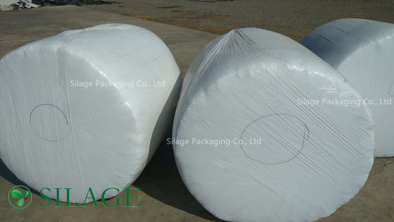 White Color 500mm Silage Wrap Film for Round Silage Bales