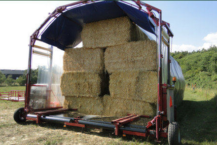 1m Wide Clear Color Long Tube Silage Square Bale Wrapping Film