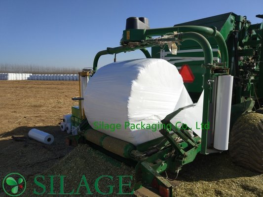 White 500mm Silage Film for Wrapping For Dairy Farm
