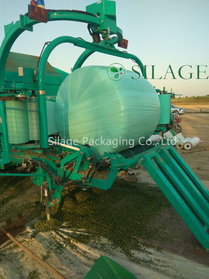 Top Quality Green Color Silage Film For New Zealand 500mm x 25um