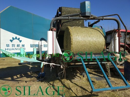 1.23m*3000m White Silage Bale Net Wrap For Ireland