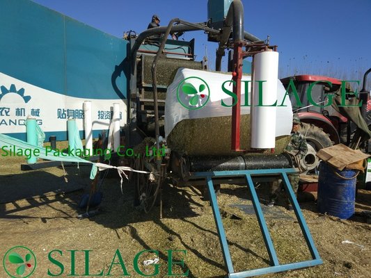 HDPE Well-Knitted White Bale Wrap Net