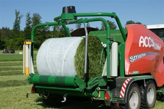 Barrier Film Inside Silage Bales