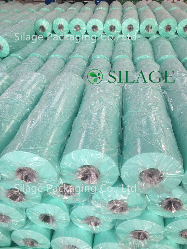 750mm*1500m Green Color Silage Film For Ireland