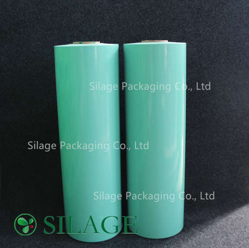 Green Color 750mm*1500m Blown Silage Film for Hungary Farm