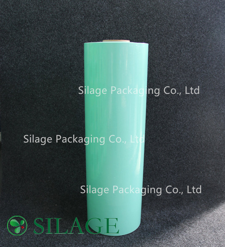 Green Color 750mm*25um Blown Silage Film for New Zealand Farm