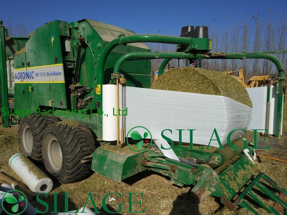 1.23m White Color Silage Bale Wrap Net
