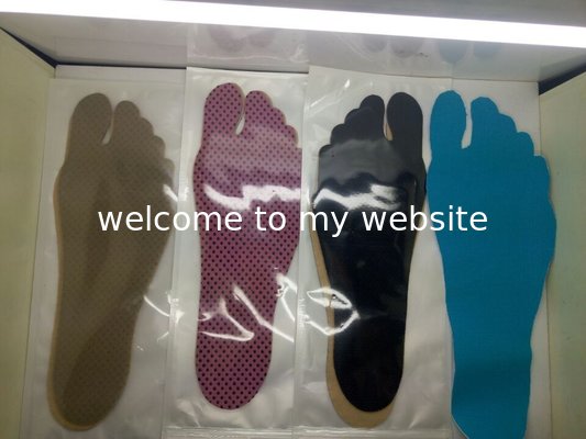 2017 New Design FREE Sample Adhesive Foot Black Pads Stick-on Soles