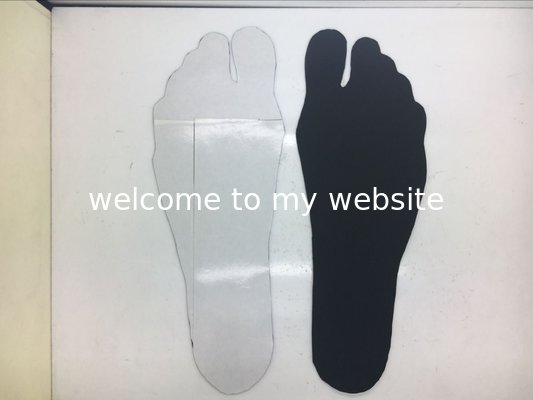 2017 New Design FREE Sample Adhesive Foot Black Pads Stick-on Soles
