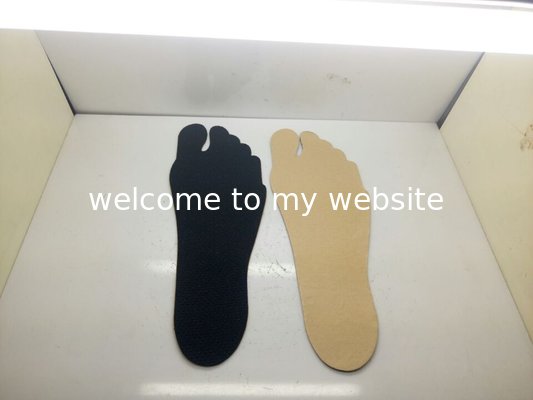 2017 New Design FREE Sample Adhesive Foot Black Pads Stick-on Soles