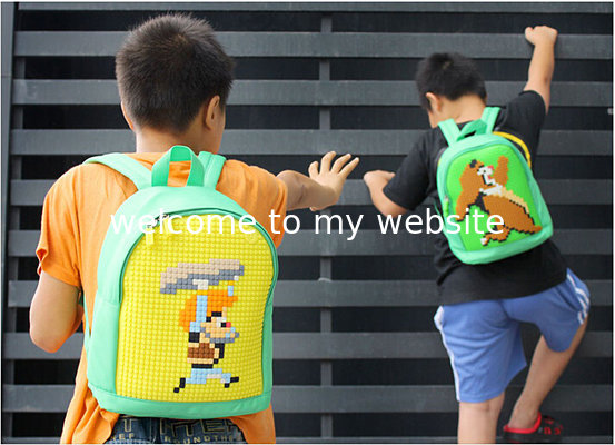 Aliexpress  panel pixel silicone  back pack