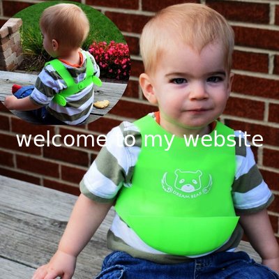 Free sample hot sell silicone baby bib with pocket cheap price
