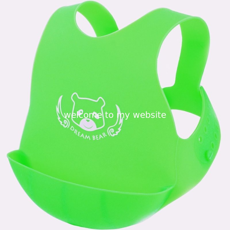 Amazon Best Selling Easily Clean BPA Free Waterproof Silicone Baby Bib With Custom Pattern Printing Manufacturer