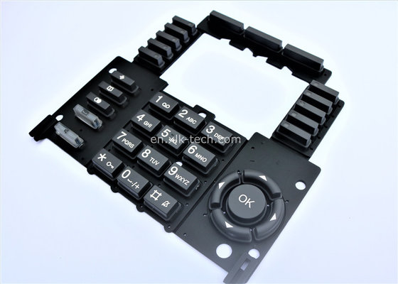 Custom Made Silicone Numeric Keypad For Industrail Machine SGS ITAF Approval Any Color Avilable