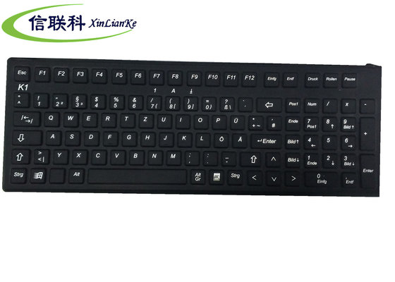 Customized Silicone Keypad With Carbon Pill Button Rubber Keyboard