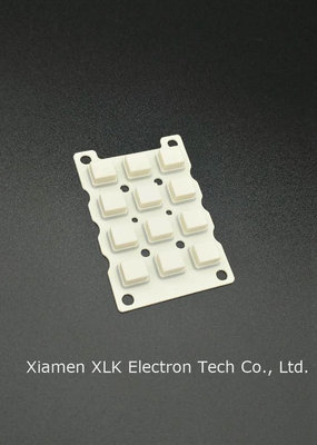 40A~70A Hardness Silicone Rubber Buttons Vandal Proof Against Corrosion