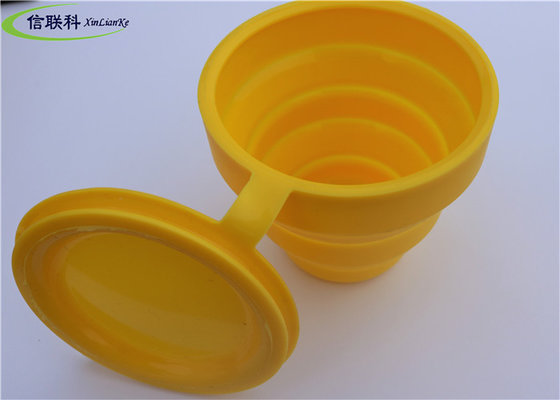 Durable Silicone Tableware Foldable Silicone Cup Eco Friendly 100% Safety