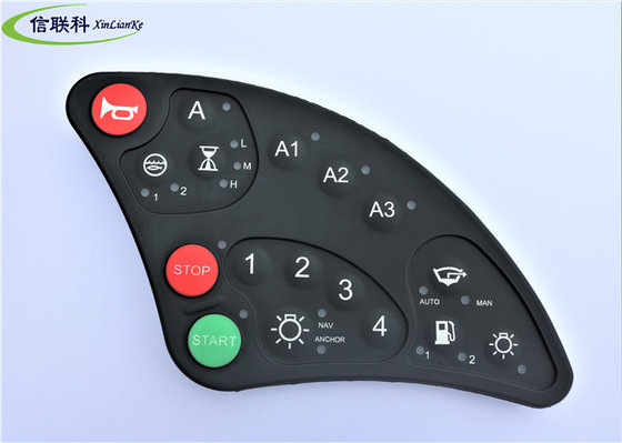 Conductive Pills Silicone Rubber Switch Silicone Buttons For Electronics