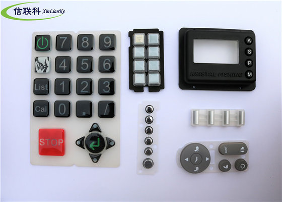 Chemical Resistance Plastic Rubber Keypad For Various Machine Control Models