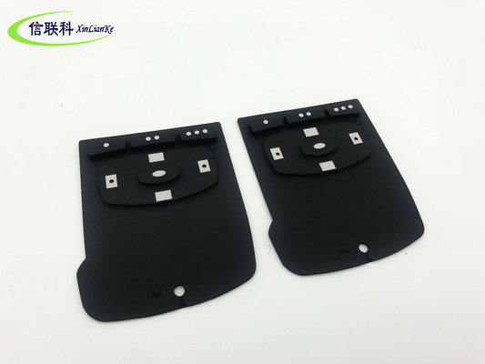 Ductile Silk Printing Silicone Rubber Button Pad Waterproof OEM / ODM Available