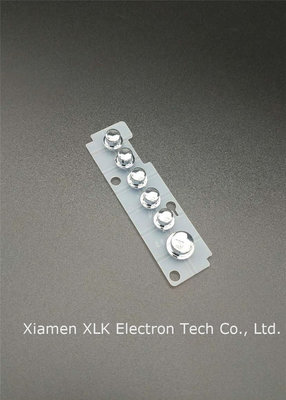 Durable Plastic Rubber Illuminated Keypad , Conductive Rubber Switch Oil Proof