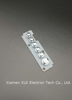 Durable Plastic Rubber Illuminated Keypad , Conductive Rubber Switch Oil Proof