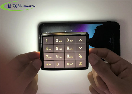 3D 2D Design Remote Control Keypad For Electronics Abrasion Resistance
