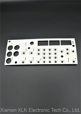 Dustproof Backlit Membrane Switch Keypad , Custom Silicone Buttons For Electronics
