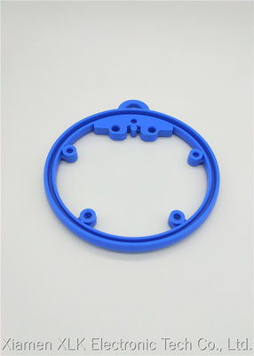 Blue Color Industrial Rubber Products Irregular High Temp Silicone Gasket