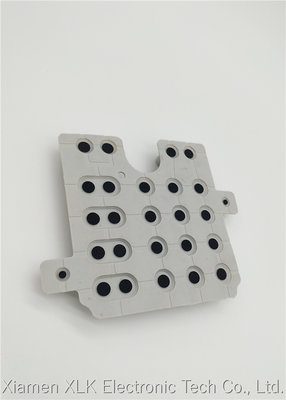 Silk Printing Silicone Rubber Button Pad Embossed Logo ODM And OEM Service