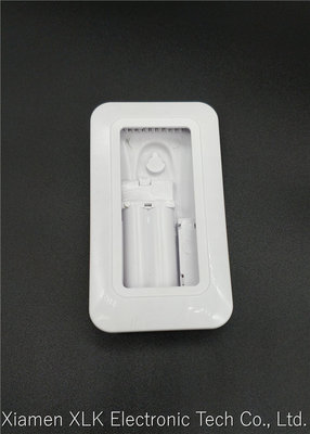 White Color Plastic Molded Products / Plastic Injection Parts Hand Held Enclosure